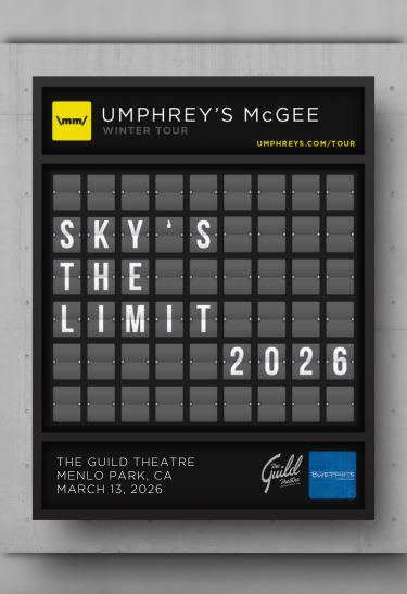 Umphrey's McGee Tickets at The Guild Theatre in Menlo Park by The Guild ...