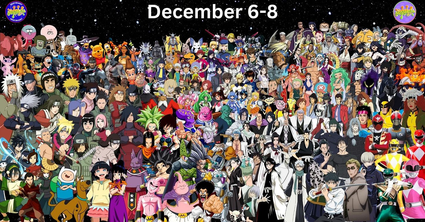 The Nostalgia Con Houston 2024 Tickets at George R. Brown Convention ...