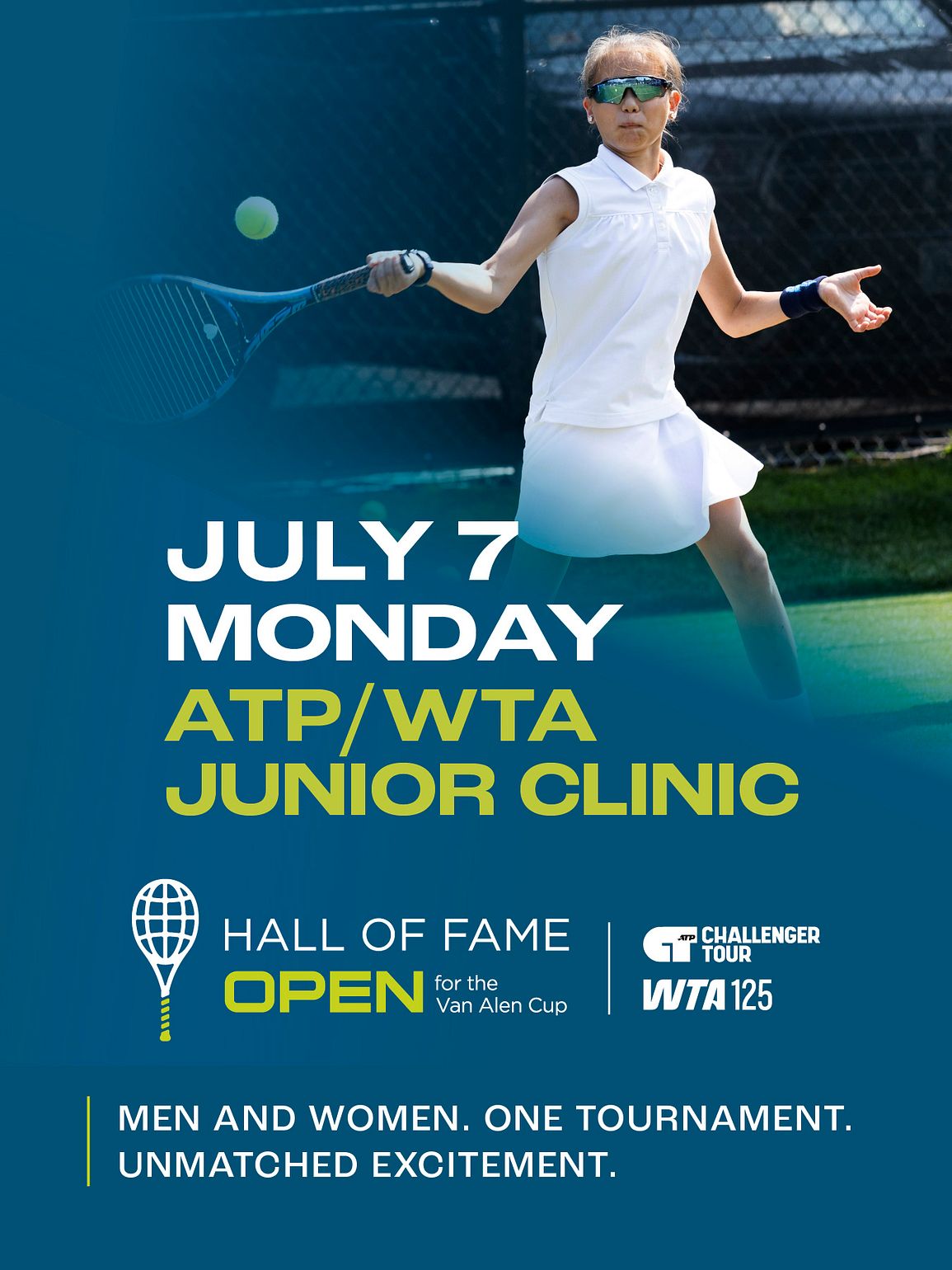 ATP/WTA Junior Clinic Tickets at International Tennis Hall of Fame in Newport by International ...