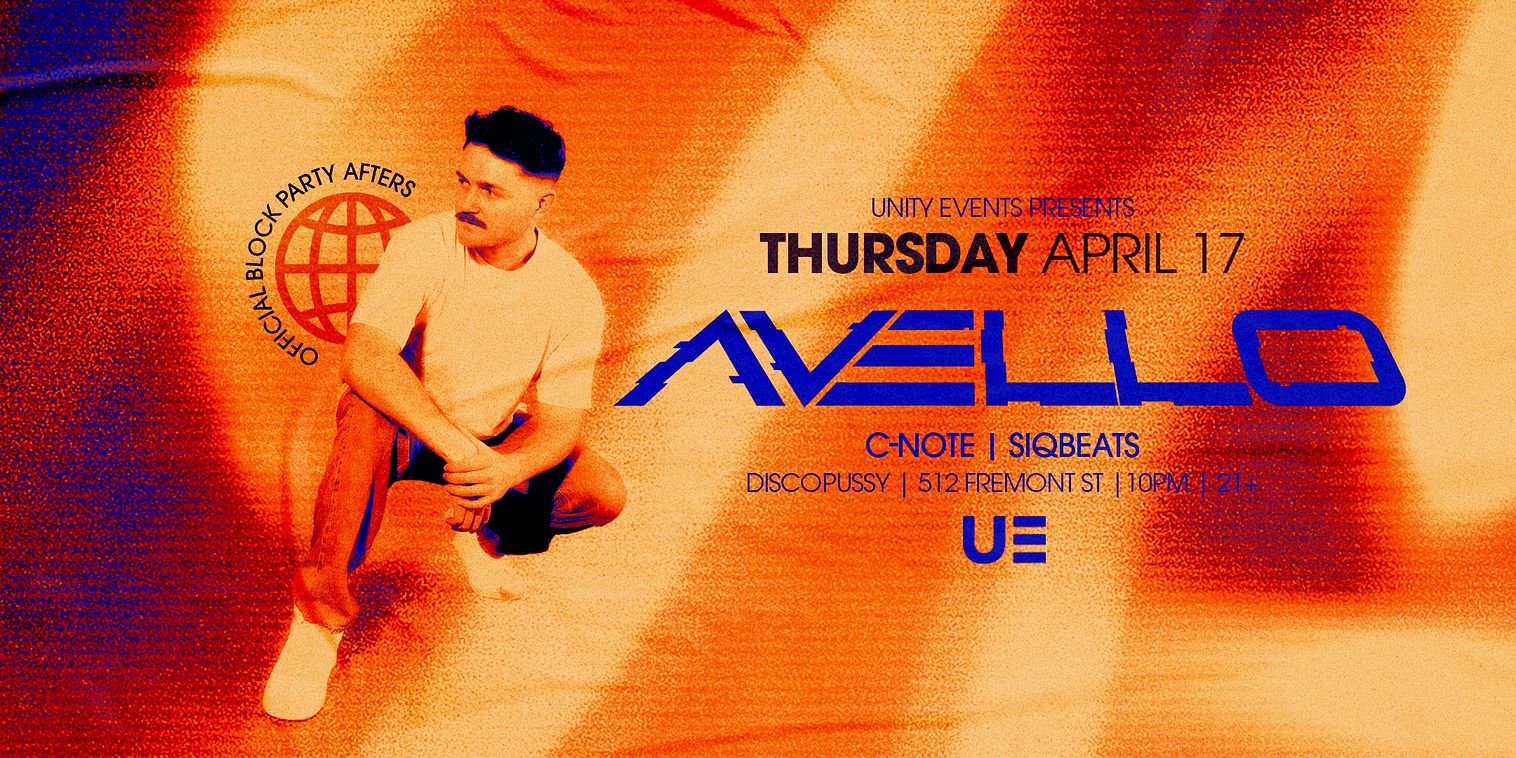 UNITY w/ AVELLO Tickets at Discopussy in Las Vegas by Discopussy | Tixr