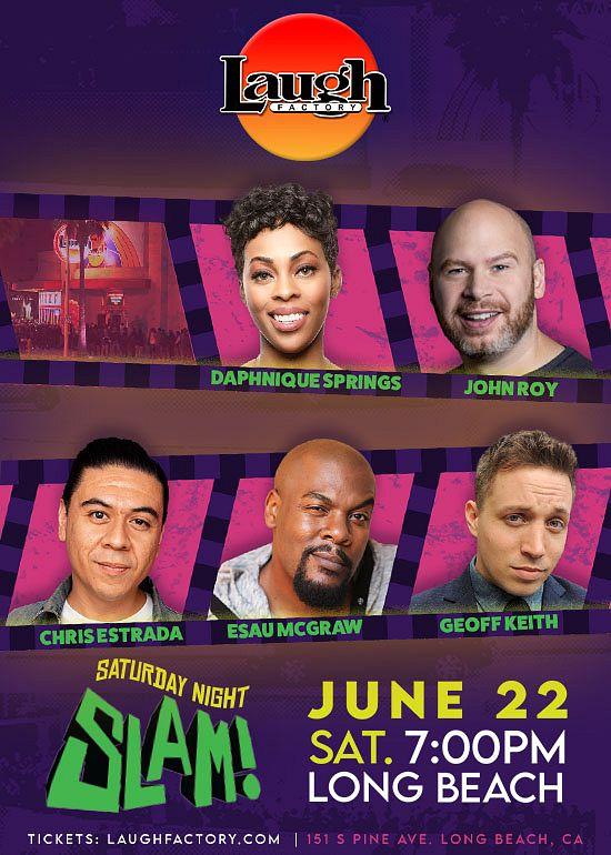 Saturday Night Slam Tickets at Laugh Factory Long Beach in Long Beach ...