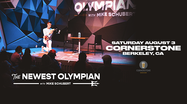 The Newest Olympian Live Show | Fully Seated Tickets at Cornerstone in ...