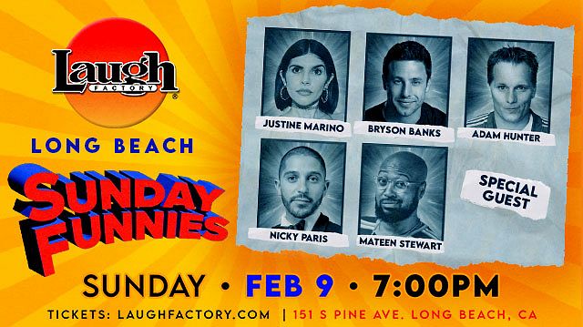Sunday Funnies Tickets at Laugh Factory Long Beach in Long Beach by ...