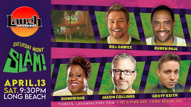 Saturday Night Slam Tickets at Laugh Factory Long Beach in Long Beach ...