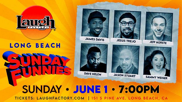 Sunday Funnies Tickets at Laugh Factory Long Beach in Long Beach by ...