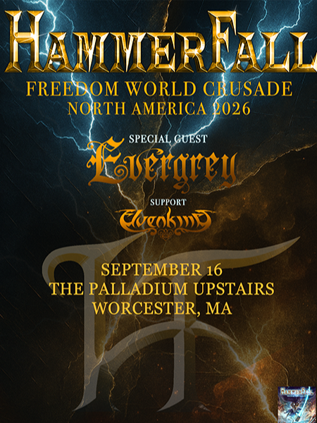 HammerFall Tickets at The Palladium Upstairs in Worcester by The ...