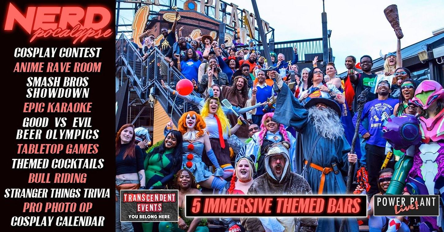 NERDpocalypse Tickets at Power Plant Live! in Baltimore by Transcendent ...