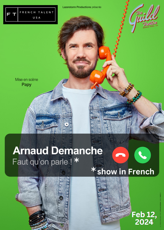 French Comedy Night with Arnaud Demanche Tickets at The Guild Theatre ...