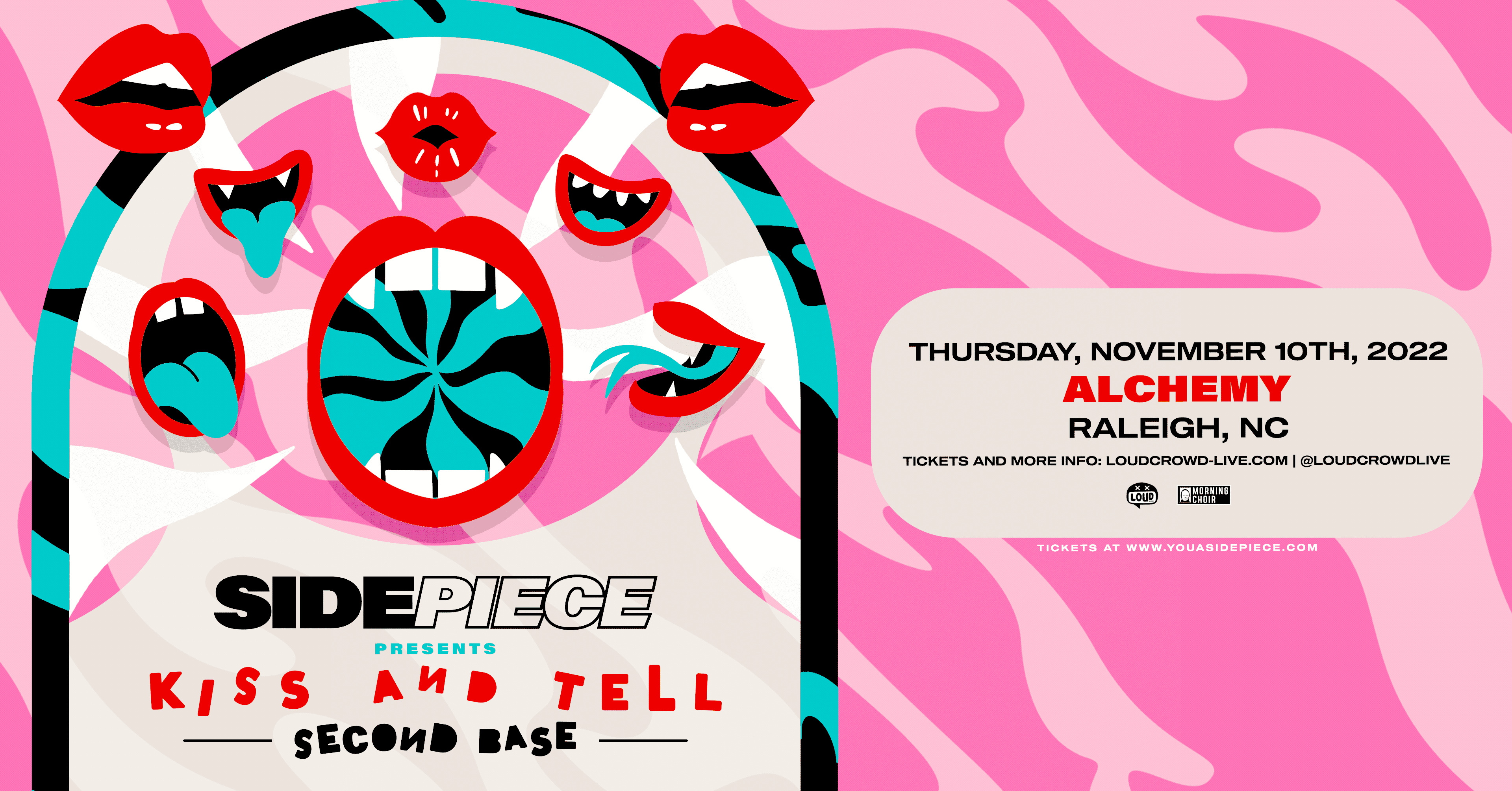 SIDEPIECE Tickets at Alchemy in Raleigh by Loud Crowd Raleigh/Durham | Tixr