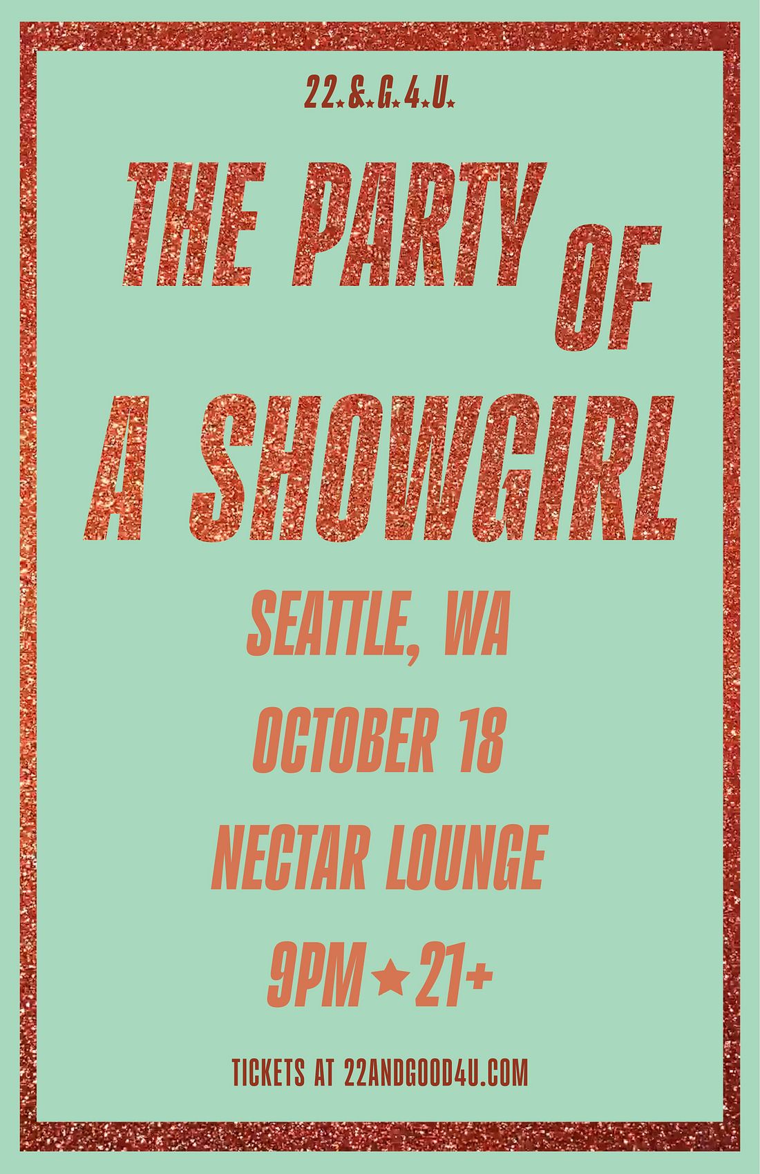 THE PARTY OF A SHOWGIRL: A TS12 Celebration Tickets at Nectar Lounge in ...