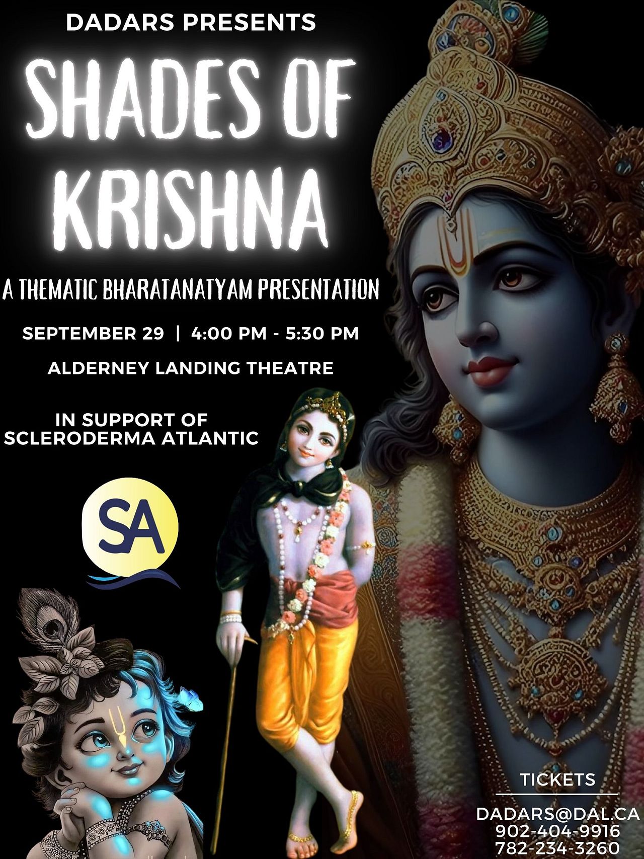 Shades of Krishna Tickets at Alderney Landing in Halifax Regional ...