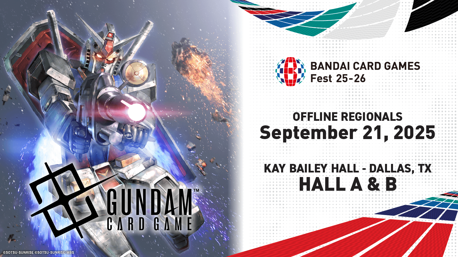Gundam Card Game Side Event 6 Starter Sunday Tickets at Kay Bailey ...