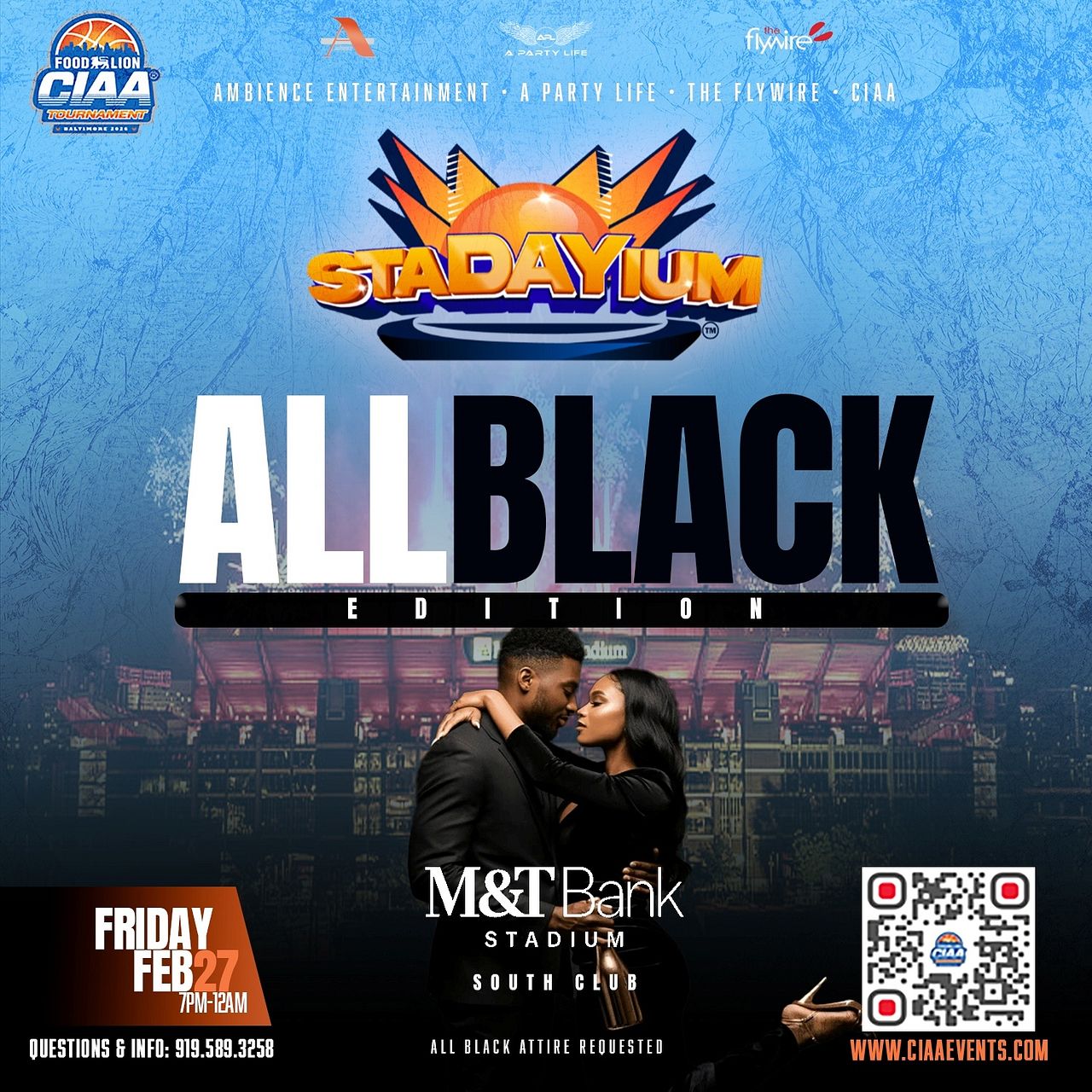 StaDAYium: M&T Bank Stadium All Black Edition Tickets at M&T Bank Stadium in Baltimore by ...