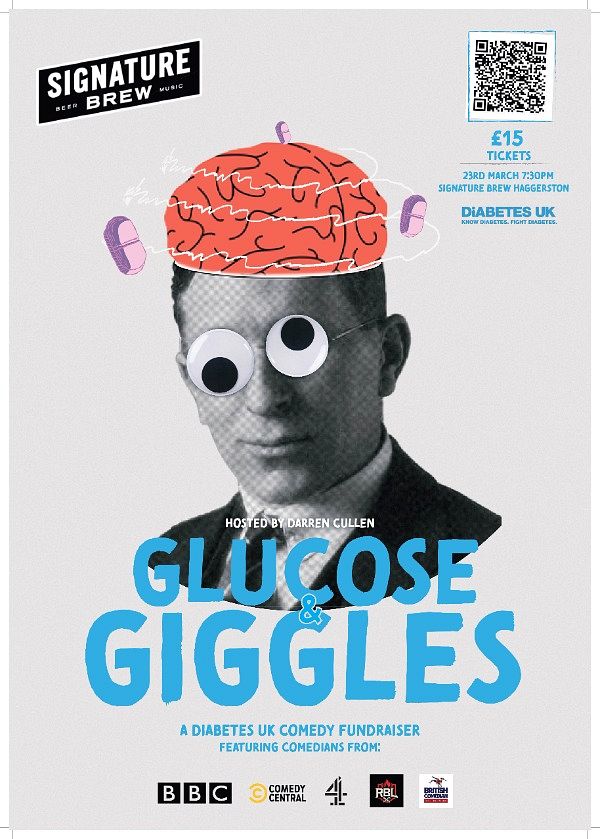 Glucose & Giggles: Diabetes UK Comedy Fundraiser Tickets at Signature ...