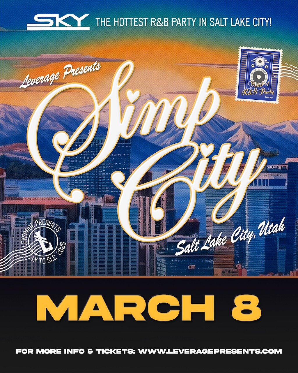 SIMP CITY at SKY Tickets at Sky SLC in Salt Lake City by SKY SLC | Tixr