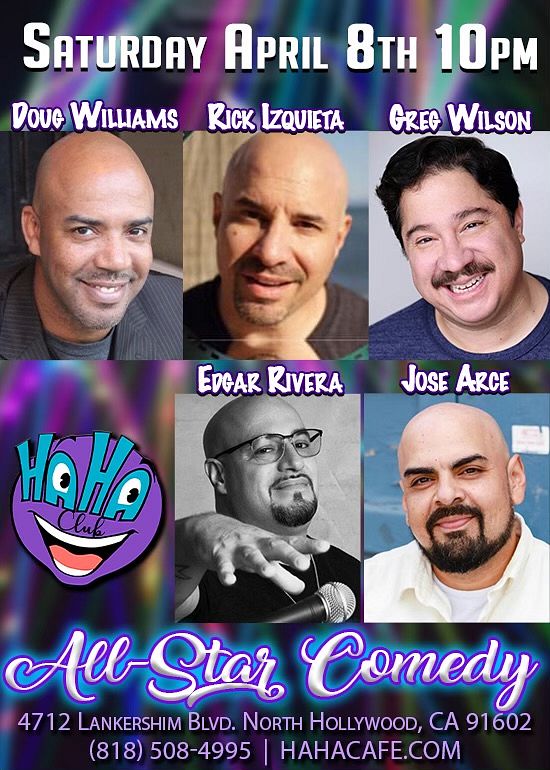 ALL STAR COMEDY Tickets at Ha Ha Comedy Club in Los Angeles by Haha ...
