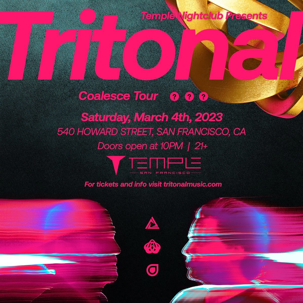 TRITONAL Tickets at Temple San Francisco in SF by Temple Nightclub San ...