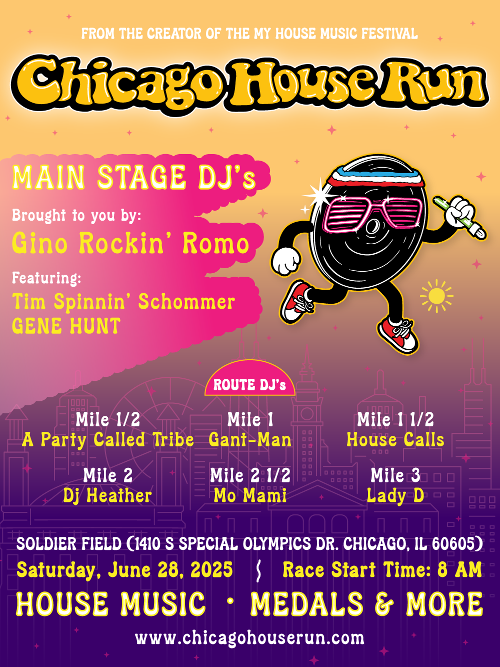 Chicago House Run Tickets at Soldier Field in Chicago by Chicago House ...