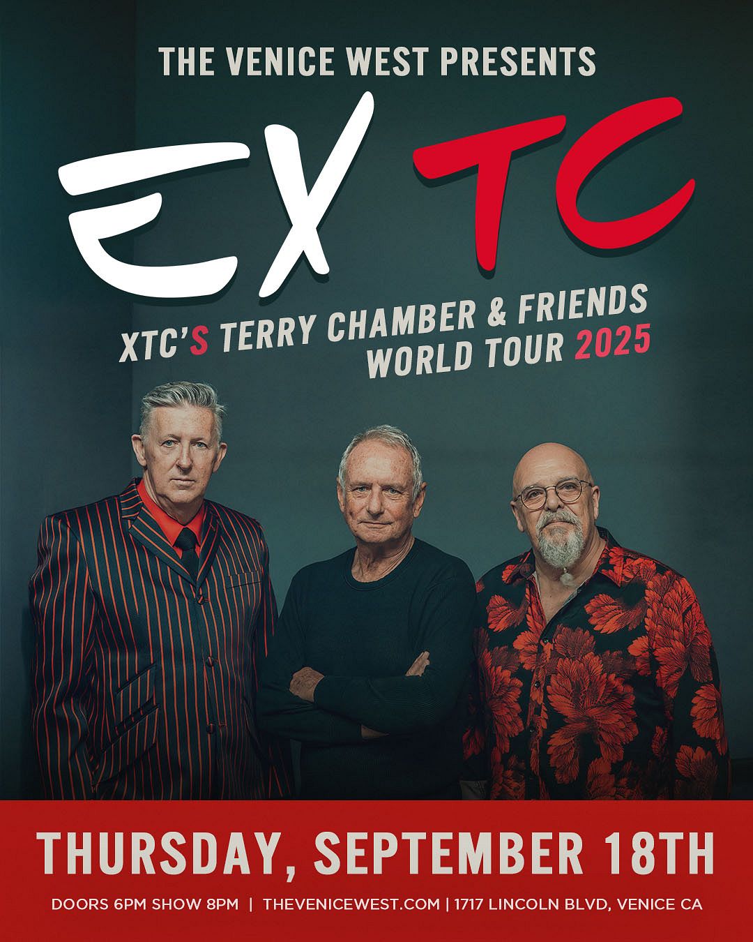 EXTC - XTC's Terry Chambers & Friends Tickets at The Venice West () in ...