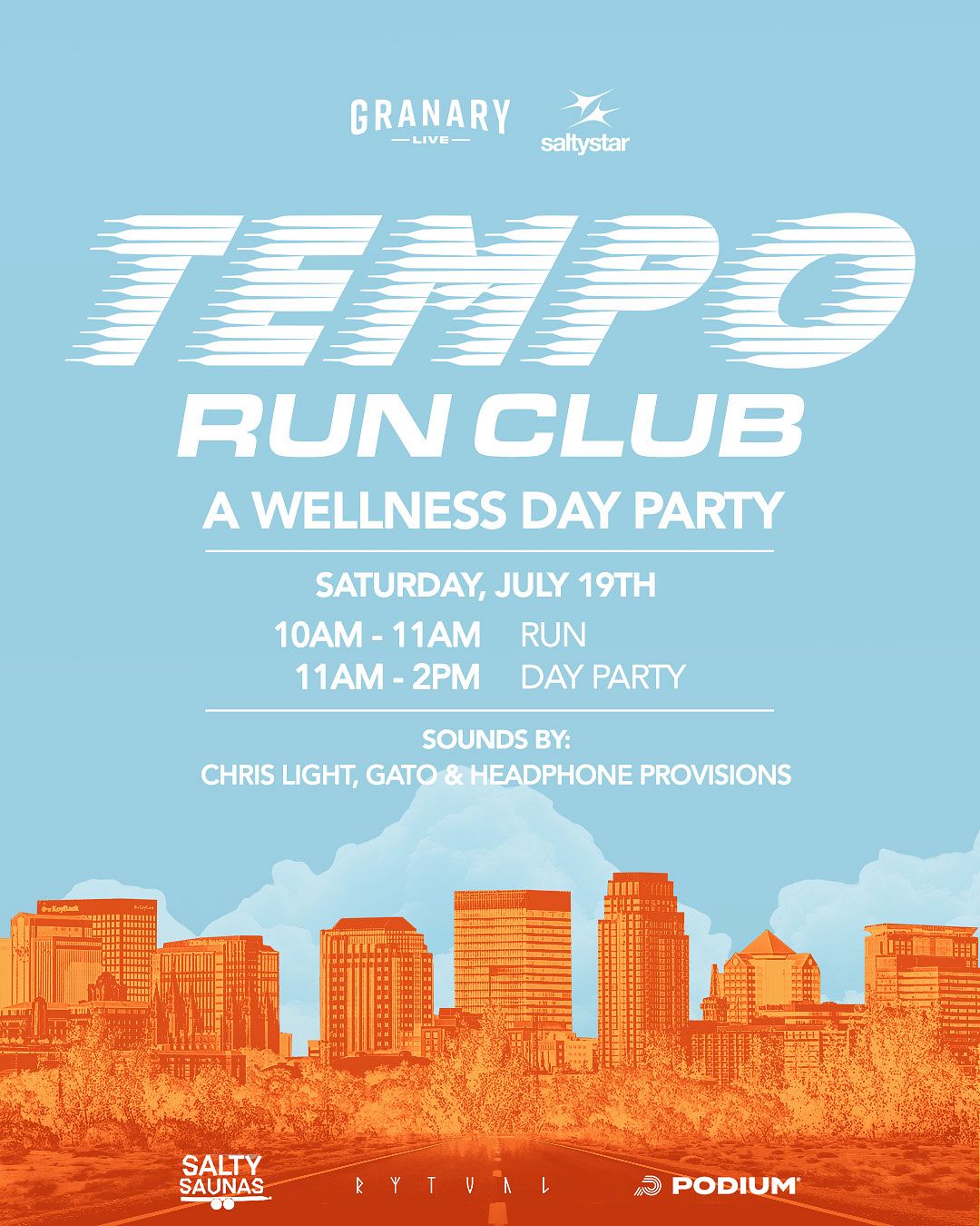 TEMPO RUN CLUB at GRANARY LIVE Tickets at Granary Live in Salt Lake ...