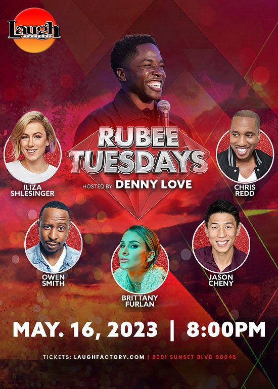 Rubee Tuesdays Tickets at Laugh Factory Hollywood in Los Angeles by ...