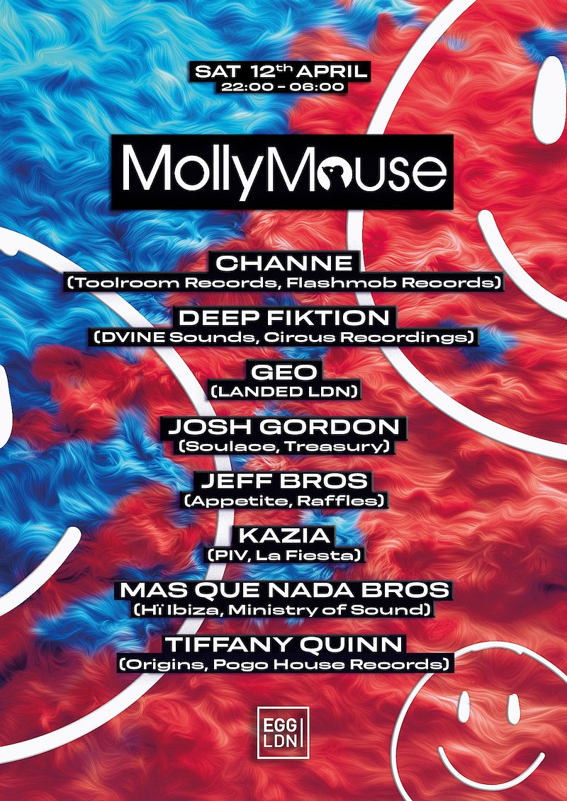 Egg Pres: Molly Mouse, Channe, Deep Fiktion + More Tickets at Egg ...