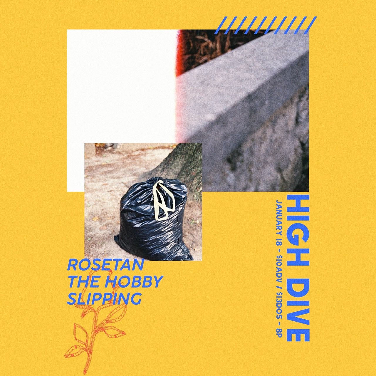 Rosetan w/ The Hobby, Slipping Tickets at High Dive in Seattle by High Dive | Tixr