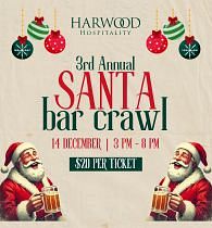Santa Bar Crawl 2024 Tickets at Happiest Hour in Dallas by Harwood ...