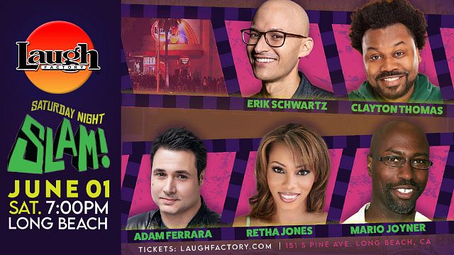 Saturday Night Slam Tickets at Laugh Factory Long Beach in Long Beach ...