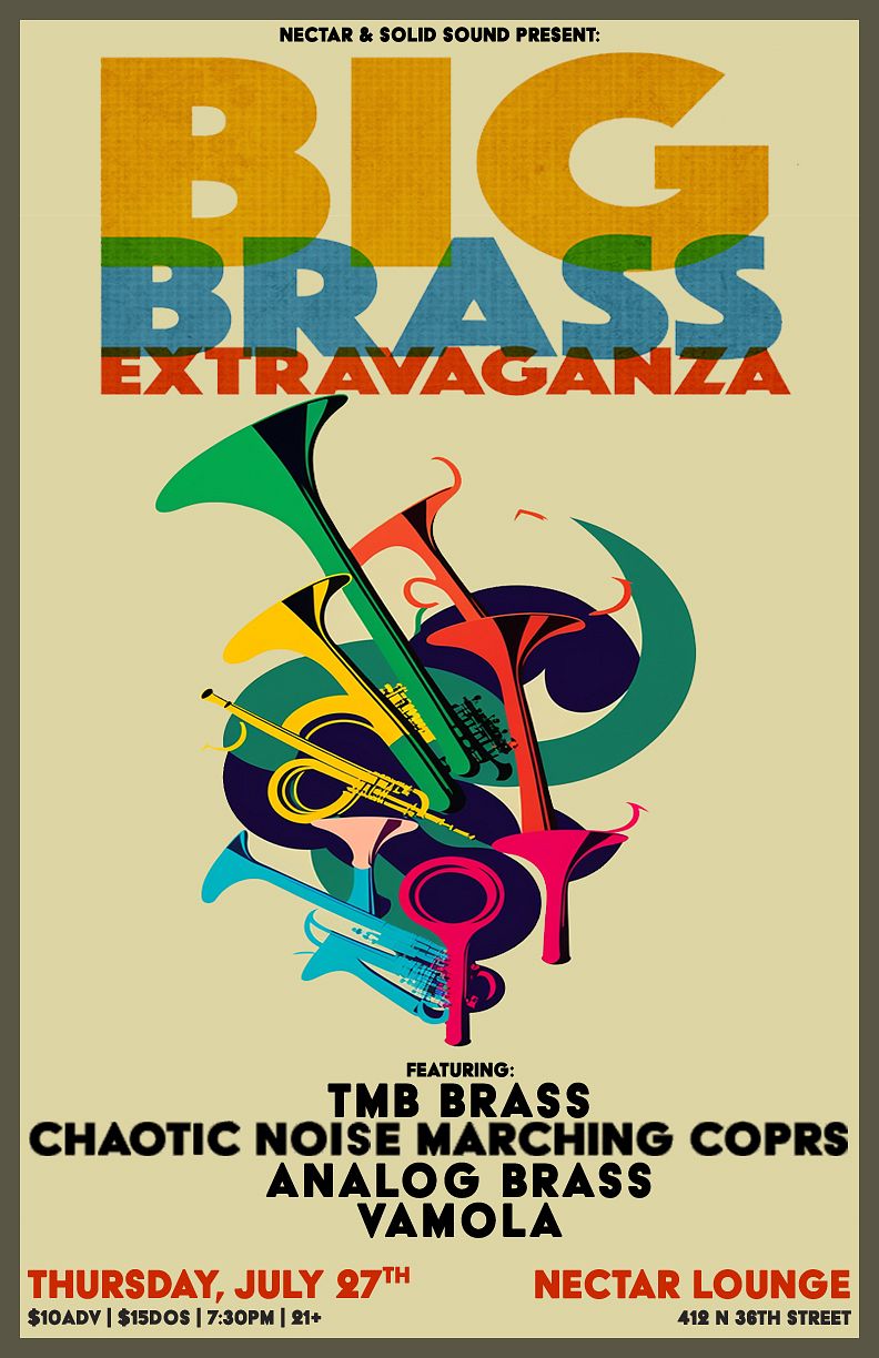 BIG BRASS EXTRAVAGANZA #10 feat: TMB Brass, Chaotic Noise Marching ...