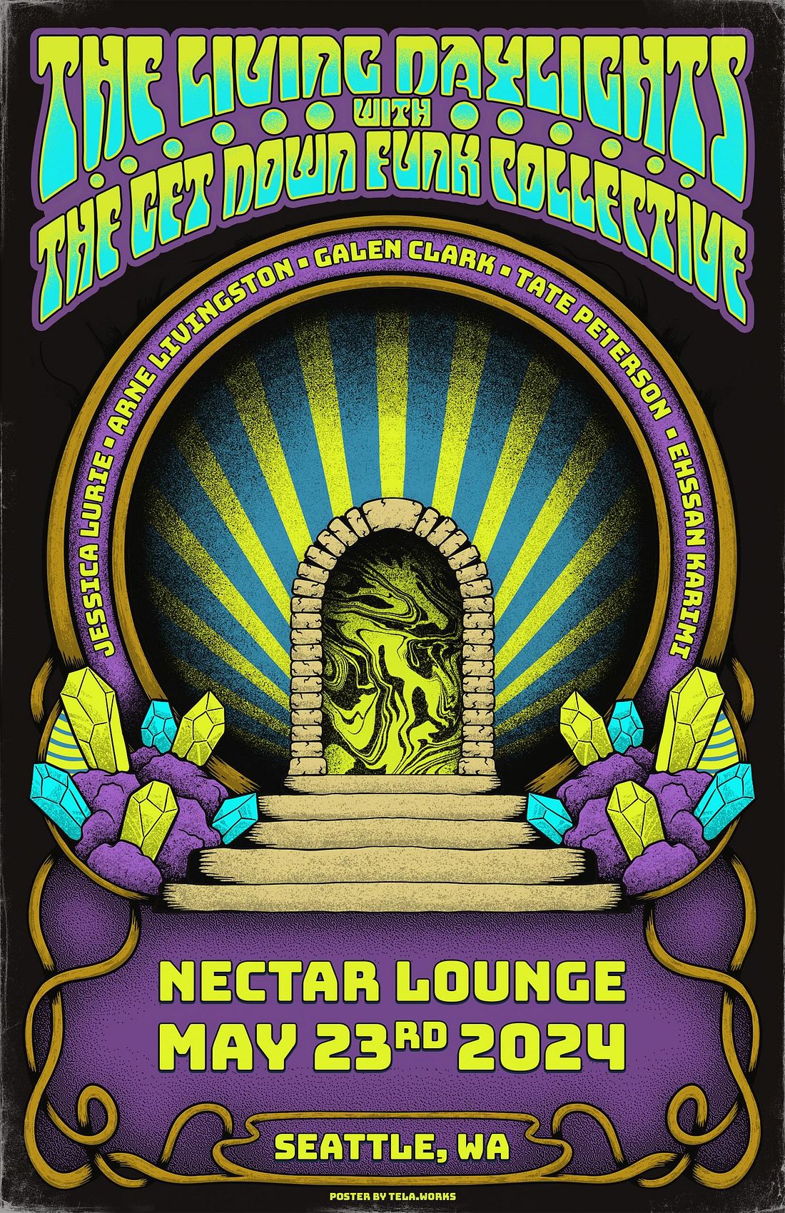 Living Daylights with the Get Down Funk Collective (2 sets) Tickets at Nectar Lounge in Seattle ...