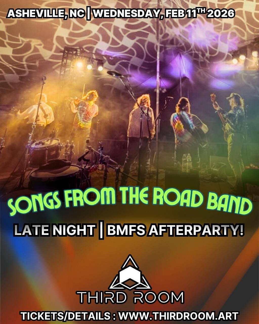 Songs From The Road Band Billy Strings AFTERPARTY Tickets at Third Room ...