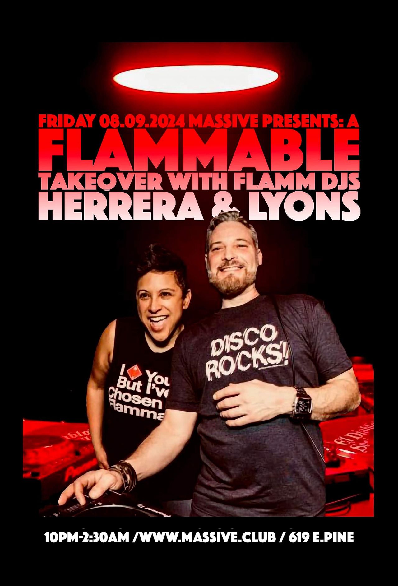 Flammable Showcase w/ Brian Lyons + Julie Herrera Tickets at Massive in ...