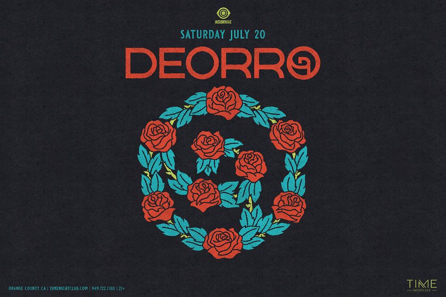 Deorro Tickets at TIME Nightclub in Costa Mesa by Time Nightclub | Tixr