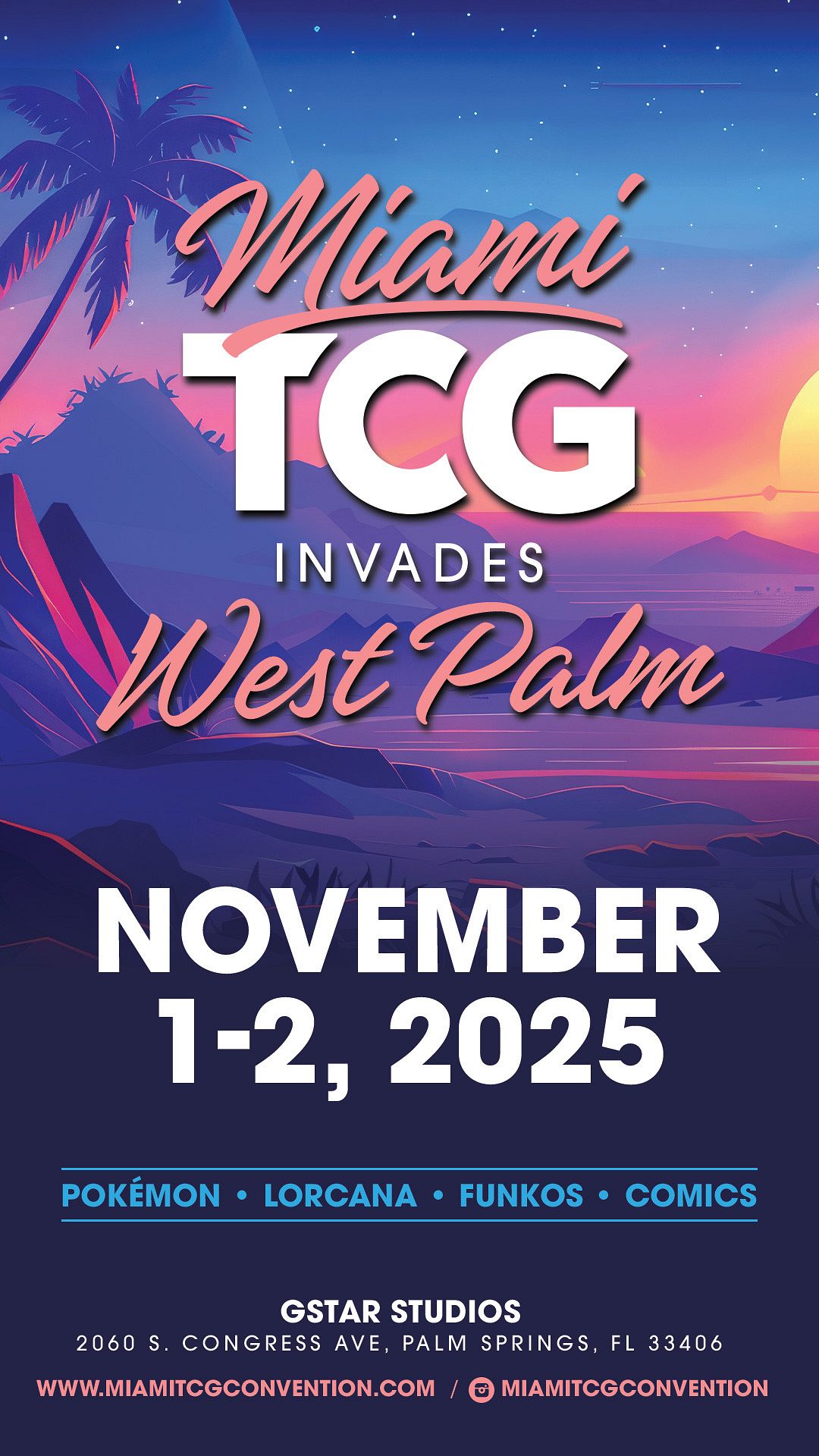 Miami TCG Invades West Palm - November 1-2, 2025 - 11am - 6pm Tickets ...