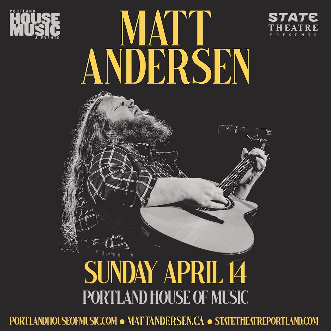 Matt Andersen Tickets at Portland House Of Music and Events (HOME) in ...