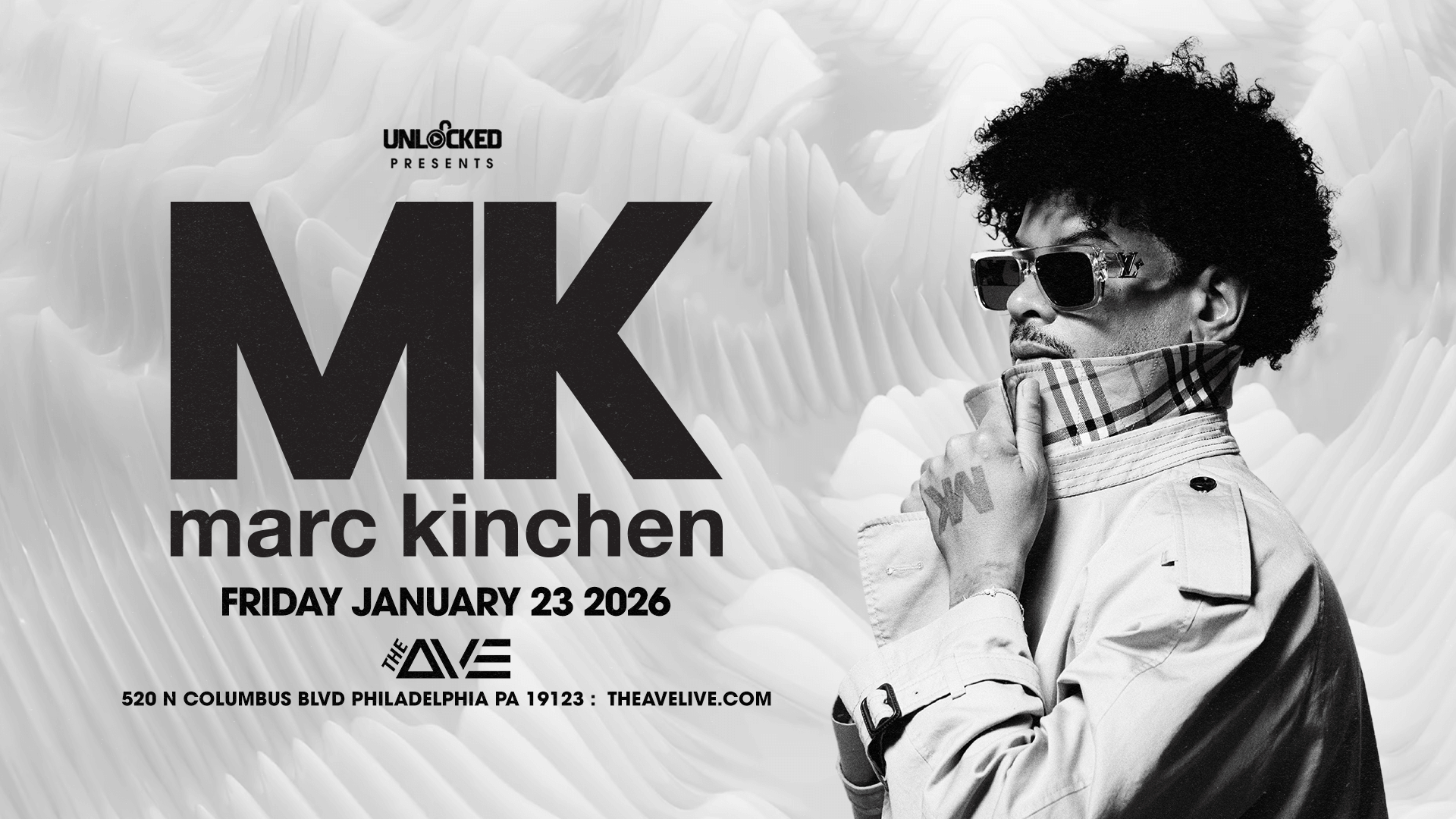 MK Tickets at The Ave Live in Philadelphia by Unlocked Presents | Tixr