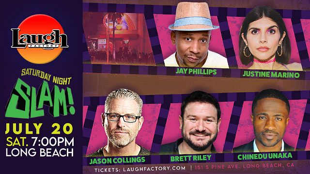 Saturday Night Slam Tickets at Laugh Factory Long Beach in Long Beach ...