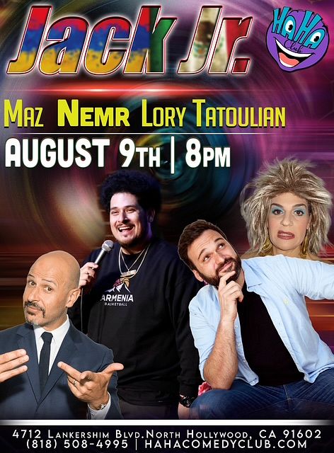 Middle Eastern Comedy Night Tickets at Ha Ha Comedy Club in Los Angeles ...