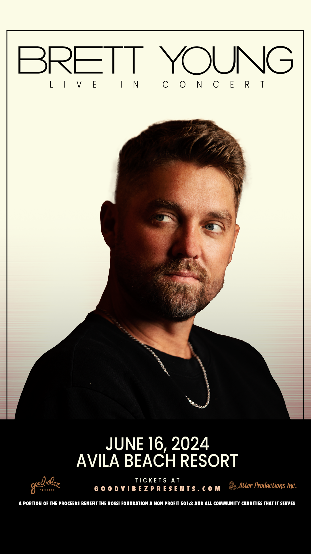 Brett Young Tickets at Avila Beach Golf Resort in Avila Beach by Good ...