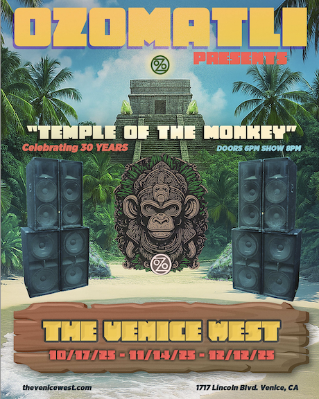 Ozomatli Tickets at The Venice West () in Los Angeles by Venice Music ...