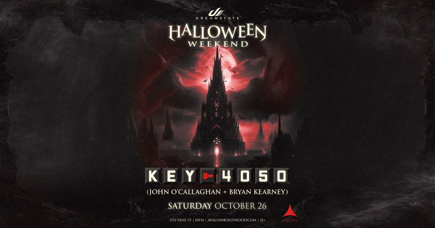 Key4050 Tickets at Avalon Hollywood in Los Angeles by Avalon Hollywood ...