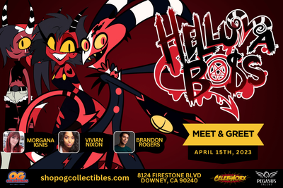 Helluva Boss Meet & Greet Signing Tickets at OG Collectibles in Downey by OG Collectibles | Tixr