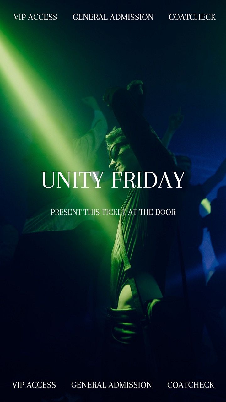 Unity - Friday Tickets at Club Unity in Montréal by Club Unity | Tixr