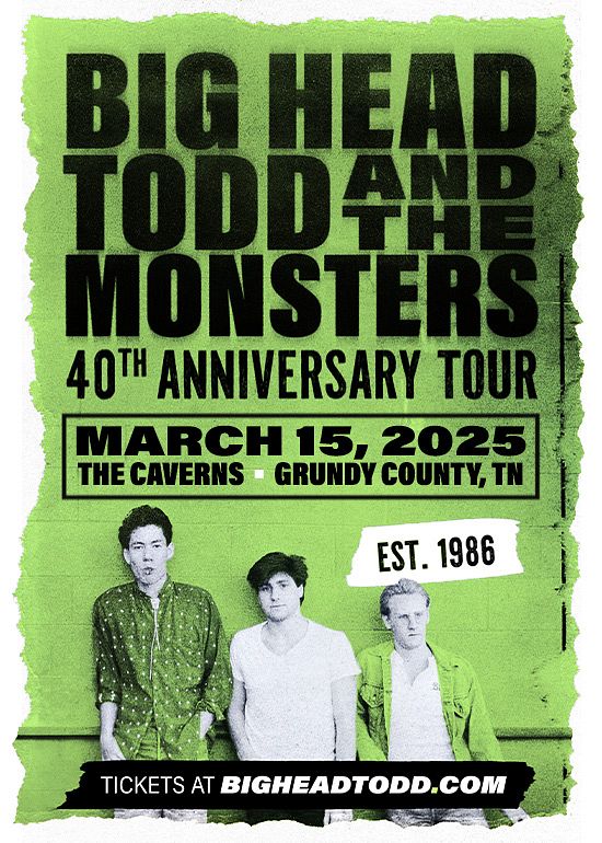 Big Head Todd & The Monsters in The Caverns Tickets at The Caverns in ...