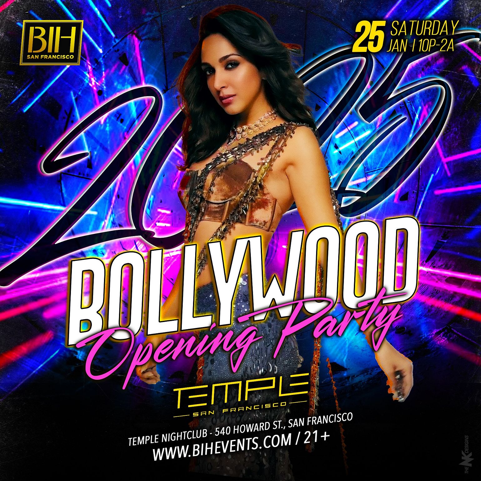 Bollywood Opening Party 2025 Tickets at Temple San Francisco in SF by Temple Nightclub San ...