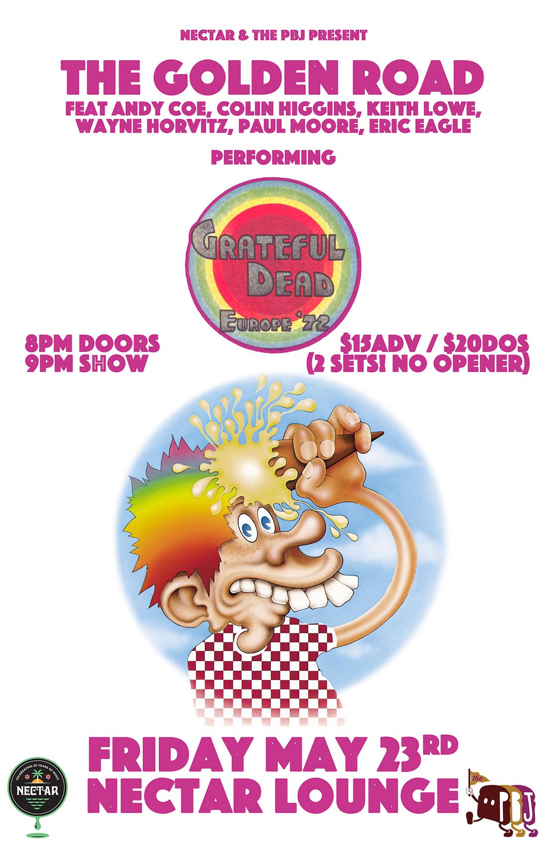 THE GOLDEN ROAD (2 sets) Tickets at Nectar Lounge in Seattle by Nectar Lounge | Tixr