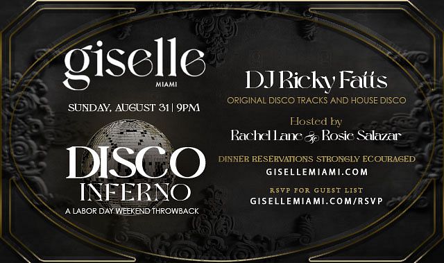 GISELLE: DISCO INFERNO Tickets at E11EVEN Miami in Miami by 11 Miami | Tixr