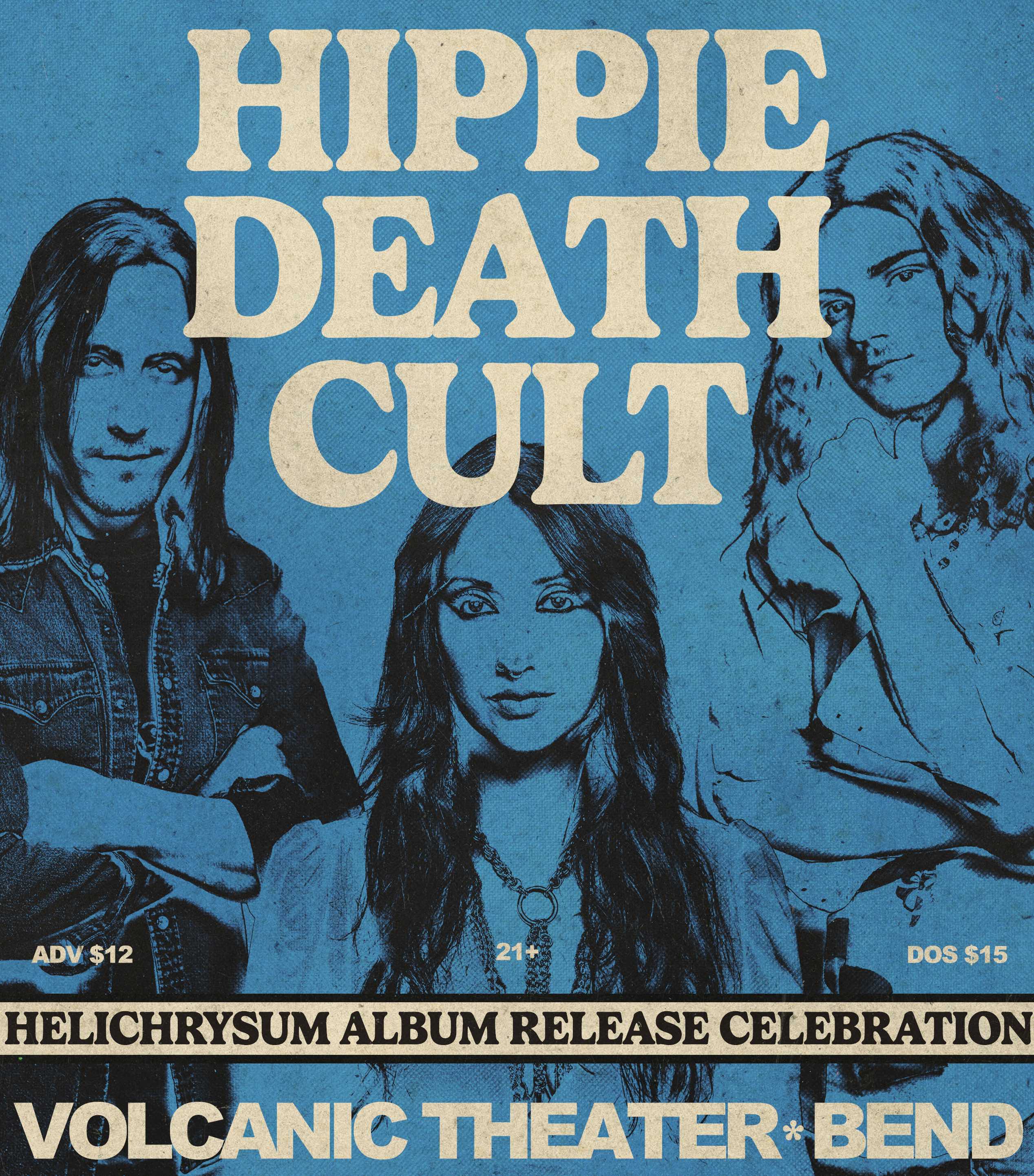 Hippie Death Cult Tickets at Volcanic Theater Pub in Bend by Volcanic ...
