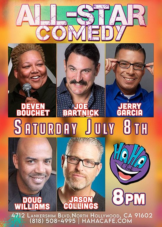 ALL STAR COMEDY Tickets at Ha Ha Comedy Club in Los Angeles by Haha ...